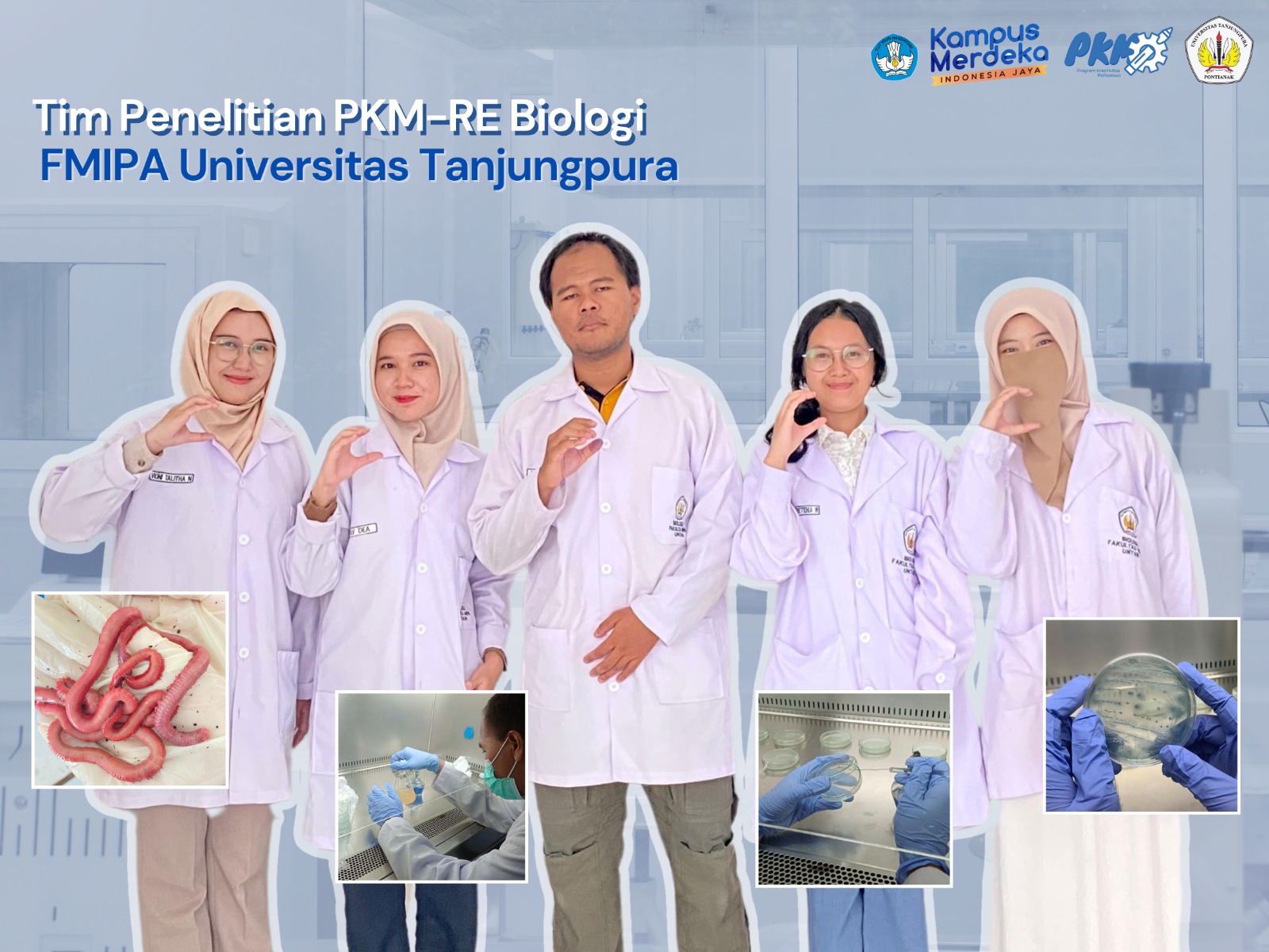 Tim PKM-RE Mahasiswa Biologi FMIPA Untan Teliti Potensi Bakteri ...