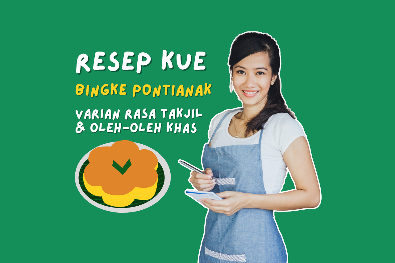 Resep Bingke Pontianak: Alat dan Bahan, Cara Buat Kue Khas Oleh-oleh ...